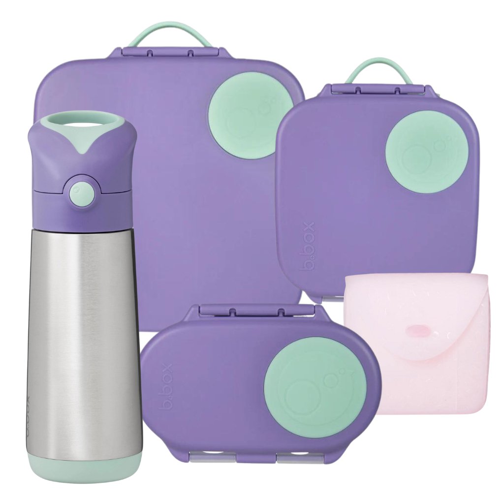 b.box Ultimate Lunch Bundle - Lilac Pop | Australia – Creative Kids Lab