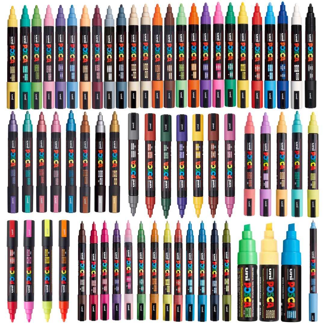 66 Colours of POSCA - Bundle | Creative Kids Lab