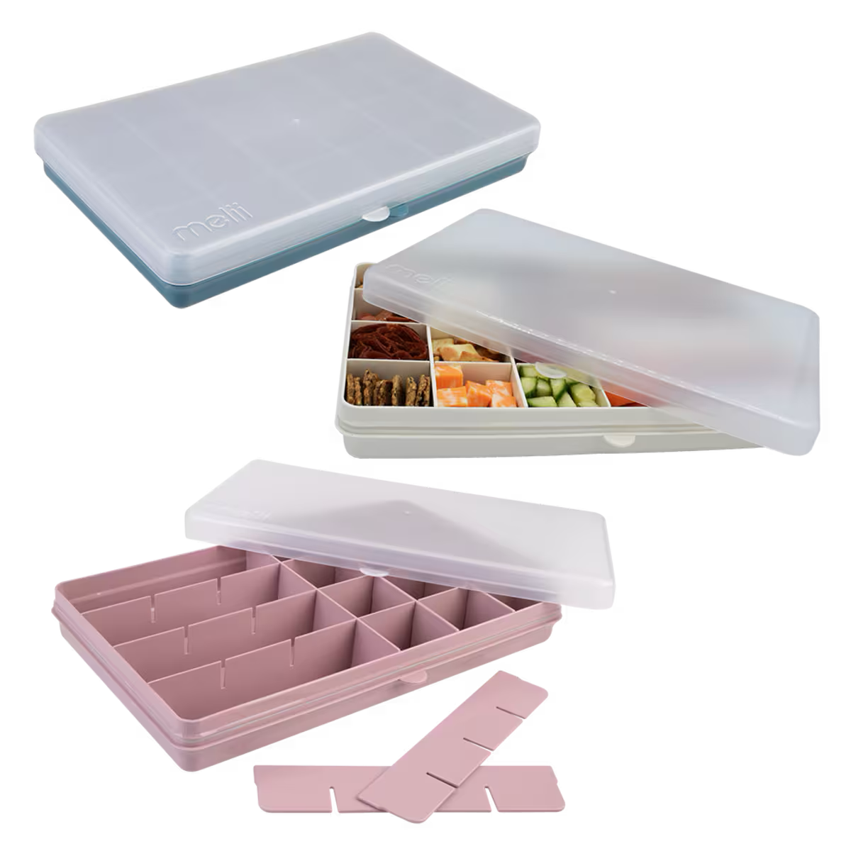 Melii Luxe | Snackle Box XL | 24 Compartment | Creative Kids Lab