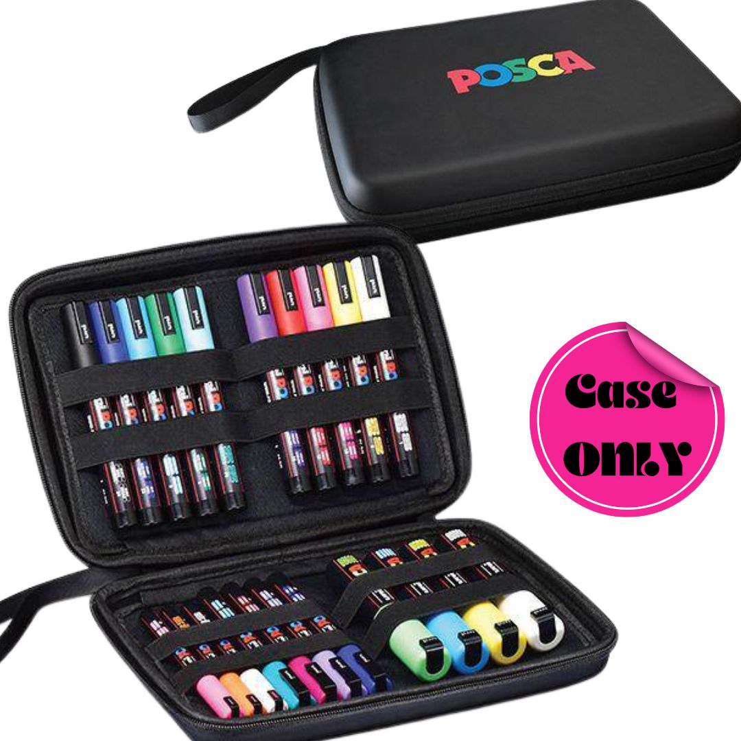 POSCA Small Storage Case (Excluding Paint Pens) for 24 POSCA Markers ...
