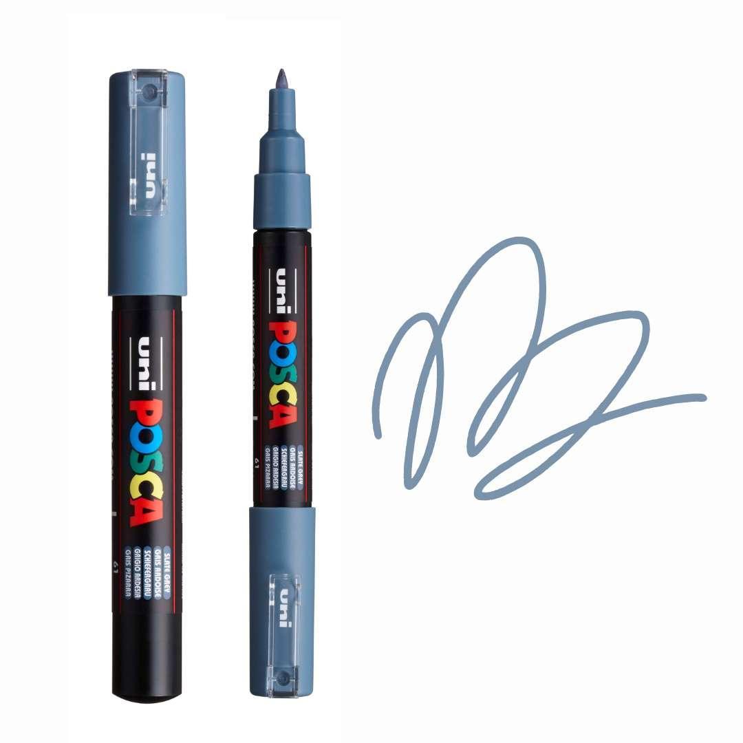 POSCA PC1M Paint Pen - SLATE GREY | Creative Kids Lab