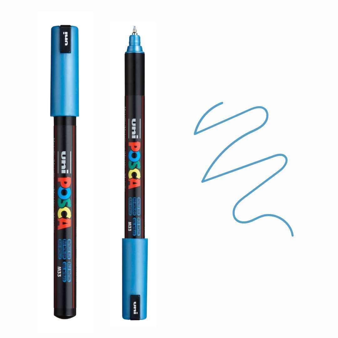 POSCA PC1MR Paint Pen - METALLIC BLUE | Creative Kids Lab