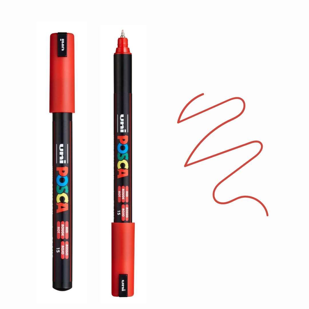 POSCA PC1MR Paint Pen - RED | Creative Kids Lab