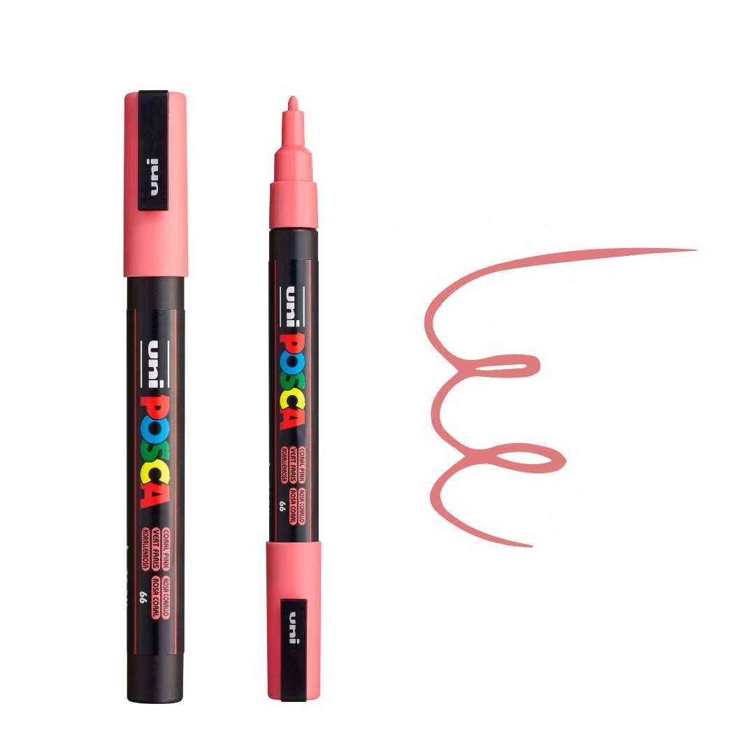 POSCA PC3M Paint Pen - CORAL PINK | Creative Kids Lab