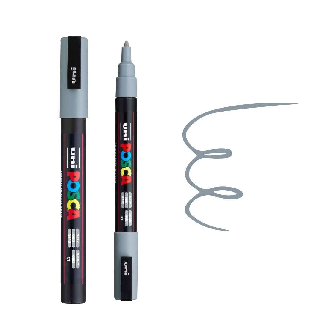 POSCA PC3M Paint Pen - GREY | Creative Kids Lab