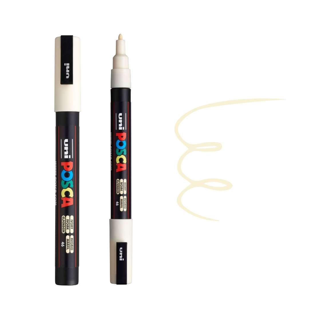 POSCA PC3M Paint Marker — IVORY | Australia – Creative Kids Lab