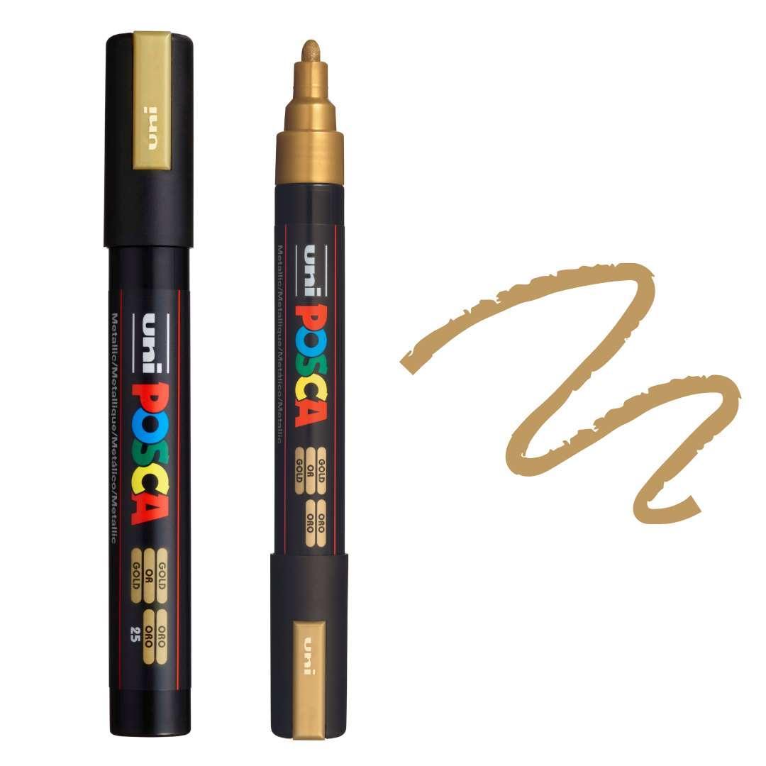 POSCA PC5M Paint Pen - GOLD | Creative Kids Lab