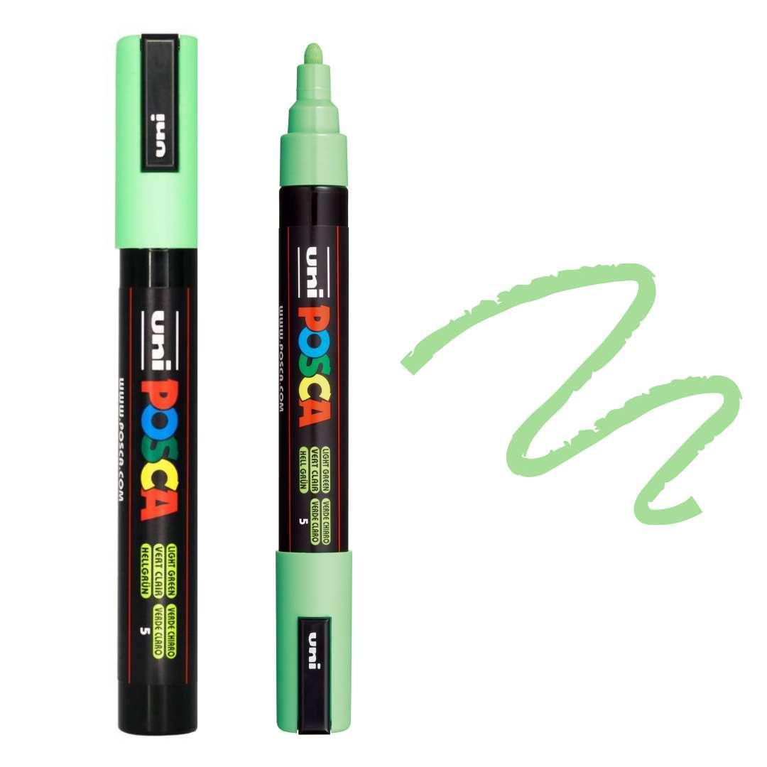 POSCA PC5M Paint Pen - LIGHT GREEN | Creative Kids Lab