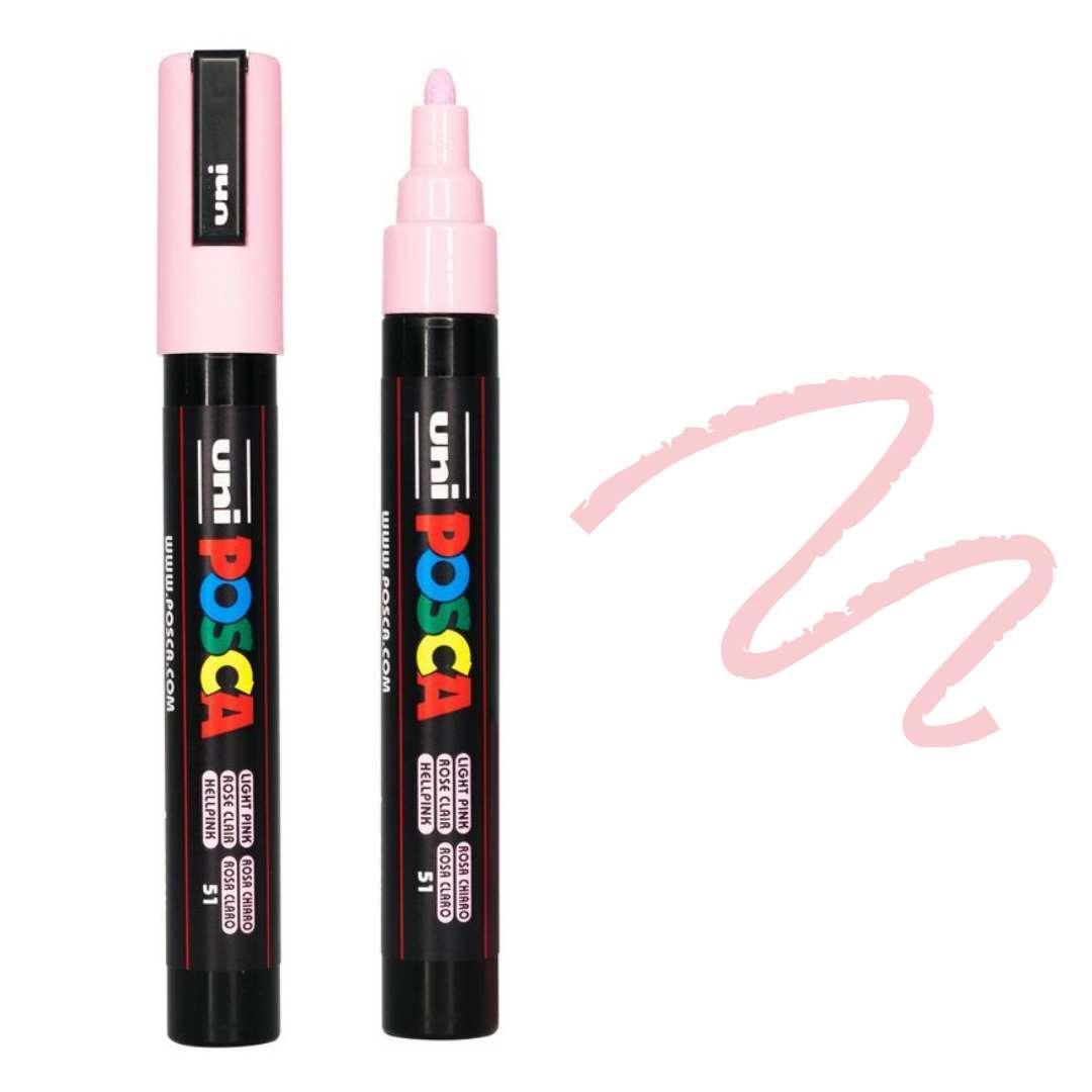 POSCA PC5M Paint Pen - LIGHT PINK | Creative Kids Lab