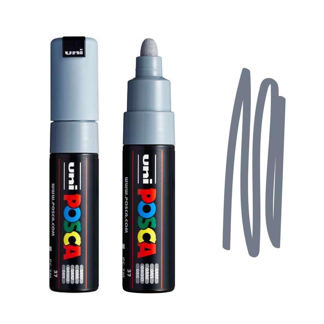 POSCA PC7M Paint Pen - GREY | Creative Kids Lab