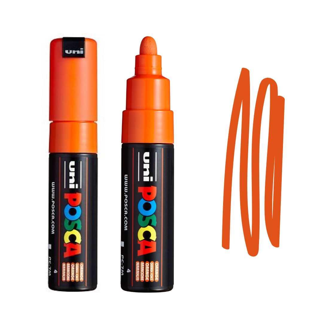 POSCA PC7M Paint Pen - ORANGE | Creative Kids Lab