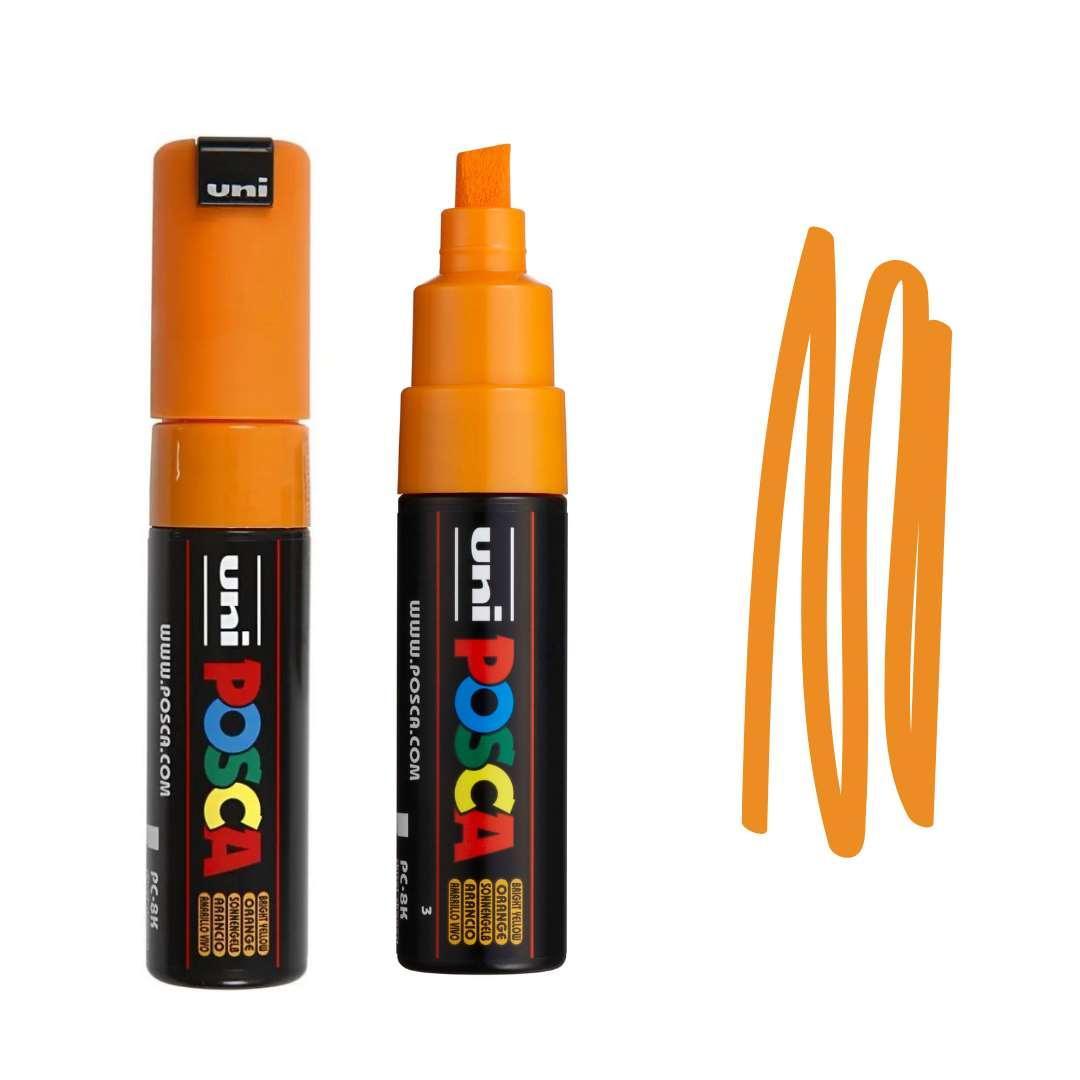 POSCA PC8K Paint Pen - BRIGHT YELLOW | Creative Kids Lab