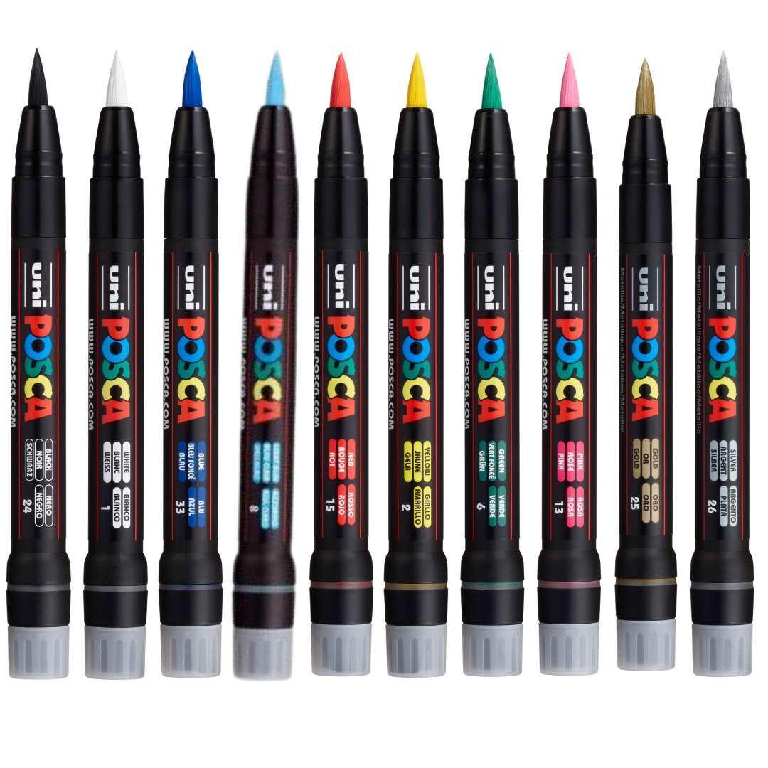POSCA PCF350 Paint Pen - Full Set of 10 Pens | Creative Kids Lab
